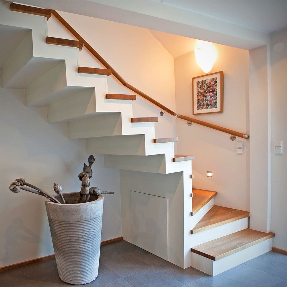 Moderna Trappor Tvåbalkstrappa - Villalivet.se