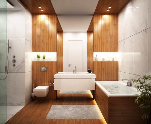 Lyxiga och moderna badrum - Villalivet